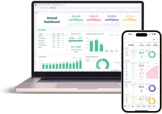 How to Budget Using Spreadsheets: A Simple Step-by-Step Guide & Free ...